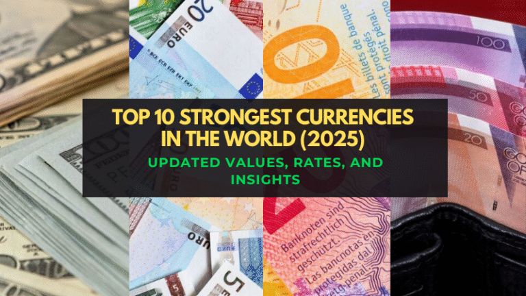 Top 10 Strongest Currencies in the World (2025): Updated Values, Rates ...